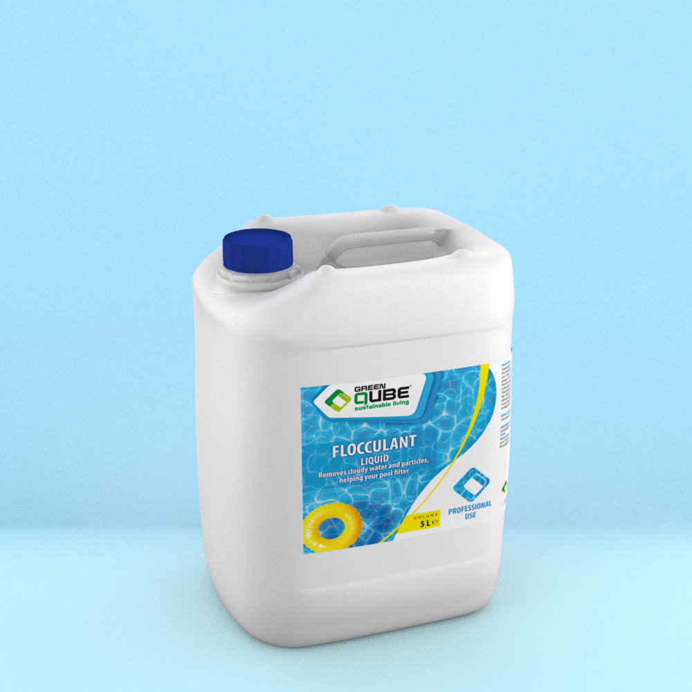 FLOCCULANT, Removing Cloudy Water - GreenQube Sustainable Living