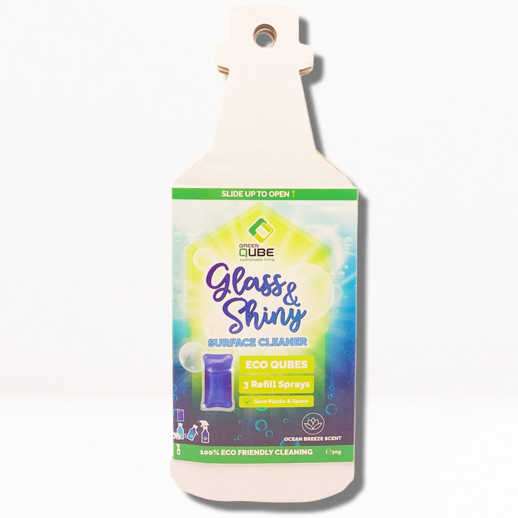 3 Glass & Shine Qubes Refill Pack – Eco-Friendly Glass Cleaner